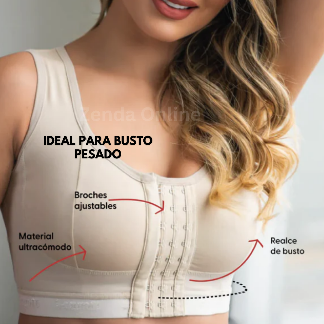 Brasier corrector que alivia tu espalda y mejora tu postura — sin dolo – Zenda